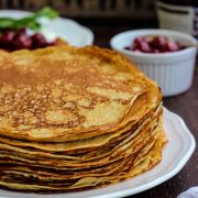 Traditional Russian Pancakes (Blinchiki) • Happy Kitchen