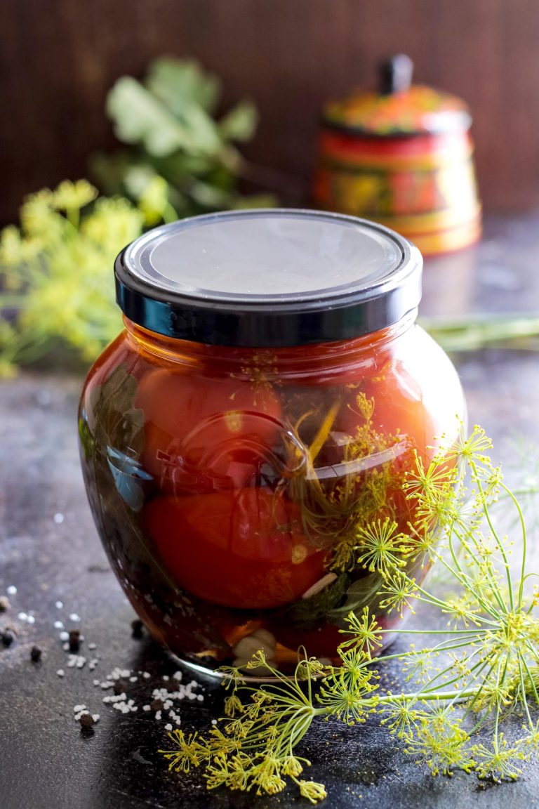 Russian Grandma's Pickled Tomatoes • Happy Kitchen