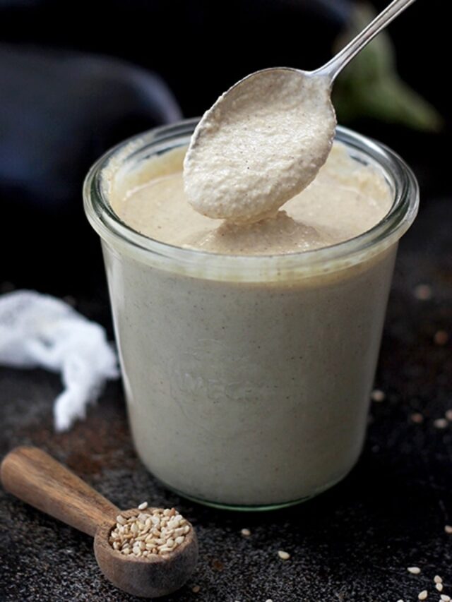 Raw Tahini Paste _ Recette Tahini Maison – WHKRQ