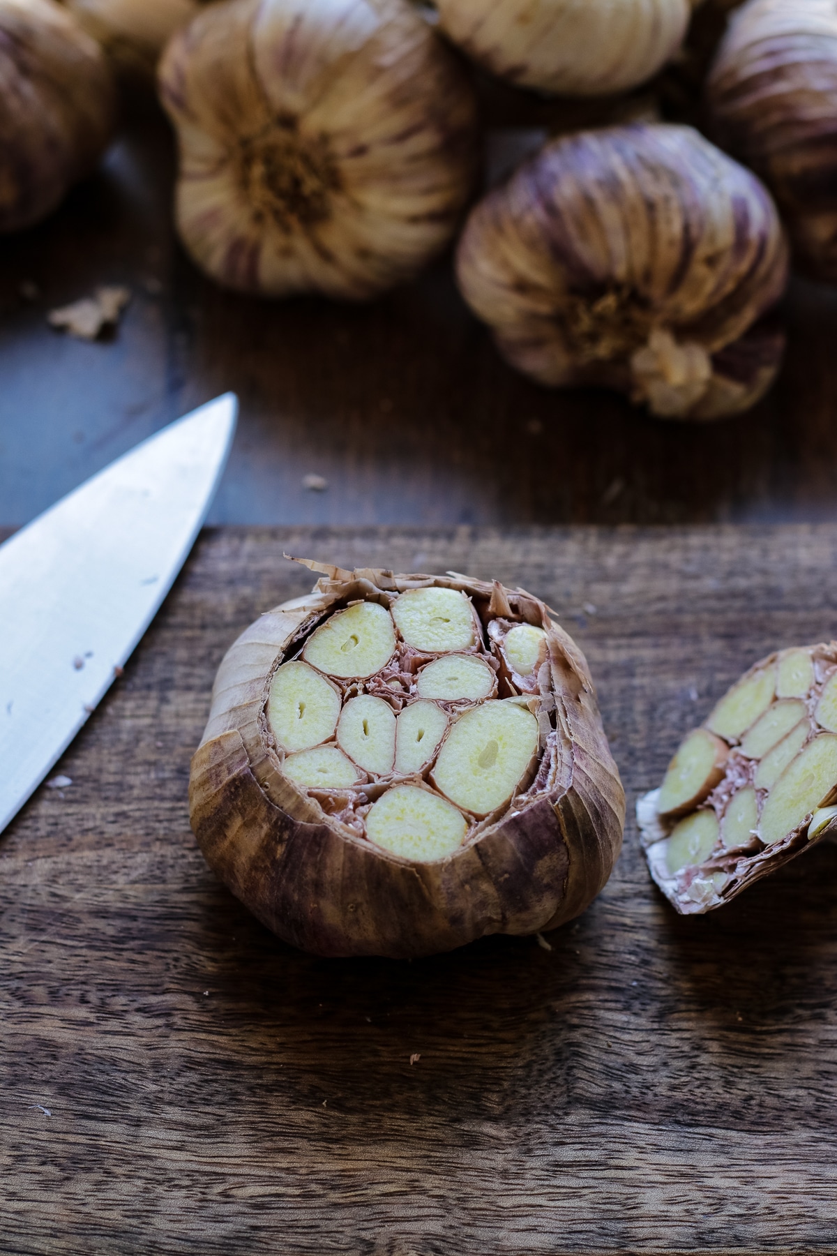 How To Roast Garlic in The Oven • Happy Kitchen