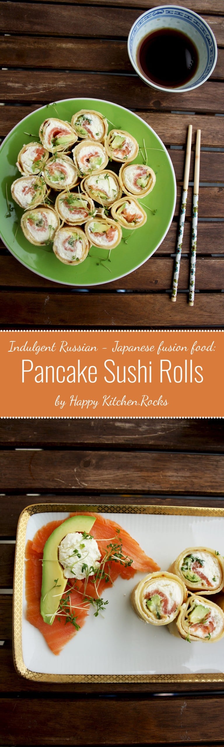 Pancake Sushi Rolls • Happy Kitchen