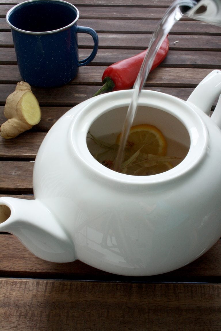 Natural Flu Remedy: Magic 4-Ingredient Tea • Happy Kitchen