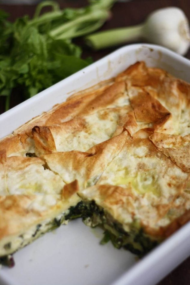 Turkish Boerek with Spinach and Feta Cheese • Happy Kitchen.Rocks