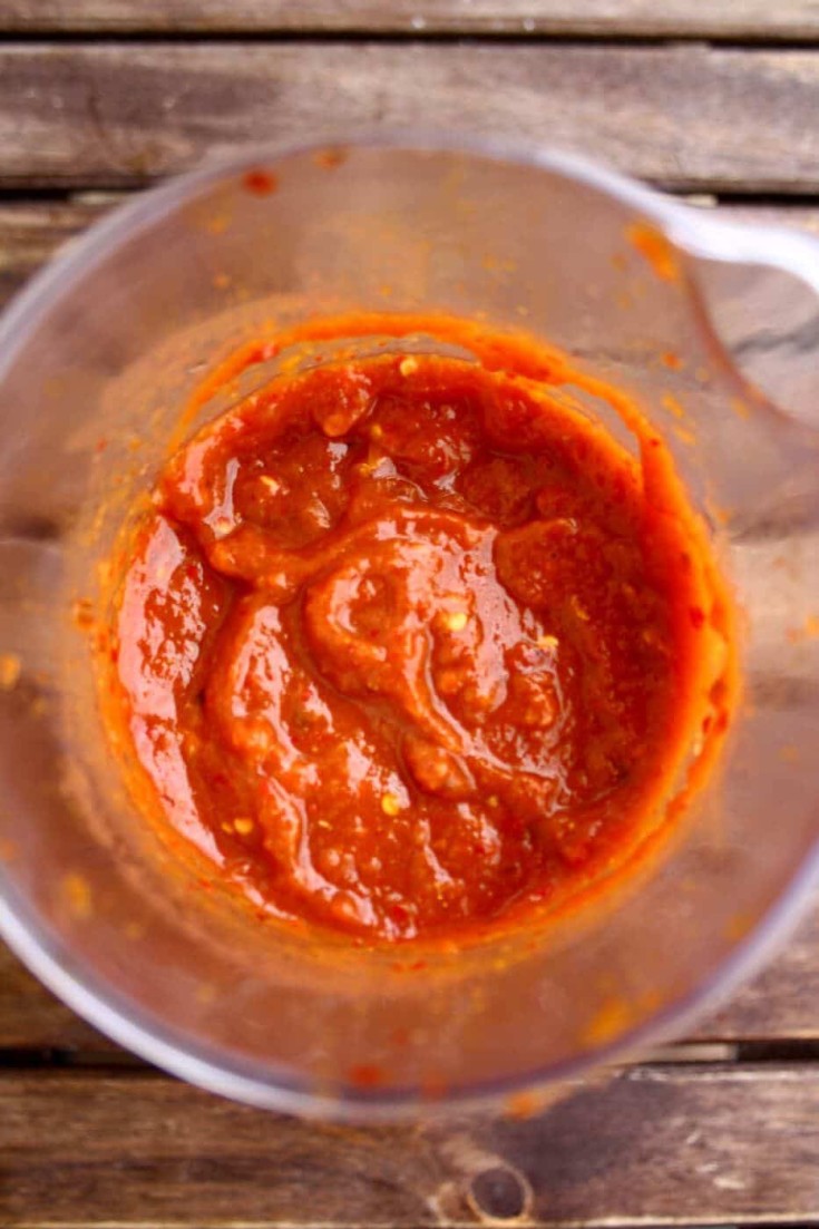 Quick Homemade Sriracha • Happy Kitchen