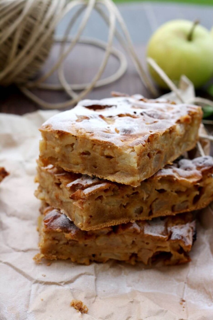 Sharlotka: Russian Apple Pie • Happy Kitchen