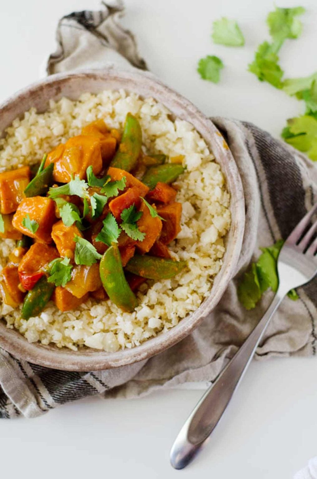 Vegetarian Red Curry Stir Fry • Happy Kitchen