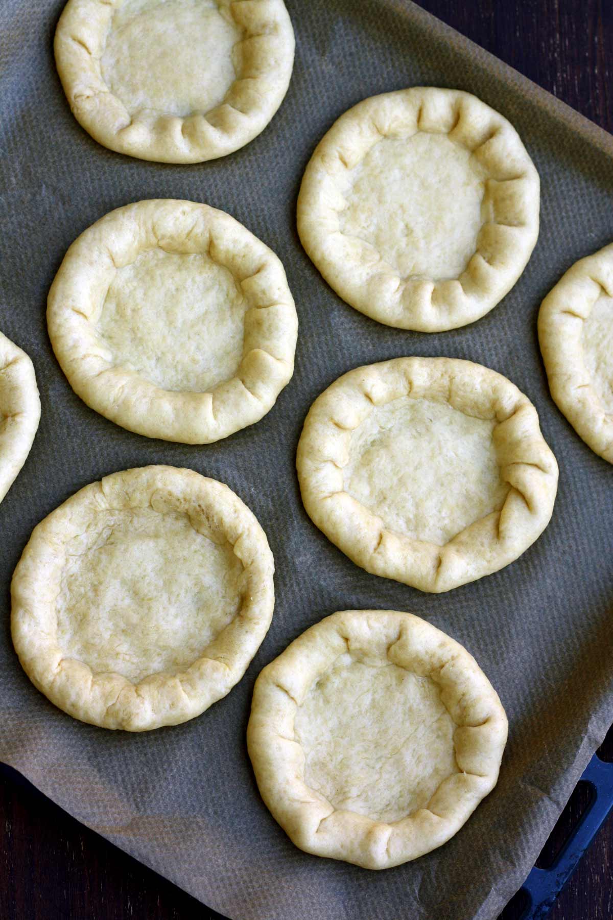 Vatrushka: Sweet Russian Farmer's Cheese Buns with Berries • Happy Kitchen