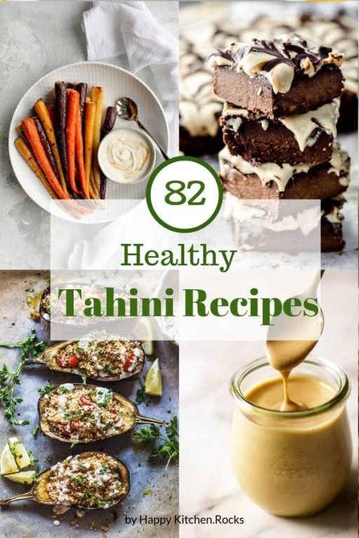 The Best Tahini Recipes (Sweet and Savory) • Happy Kitchen