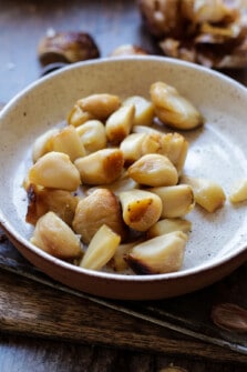 How To Roast Garlic in The Oven • Happy Kitchen