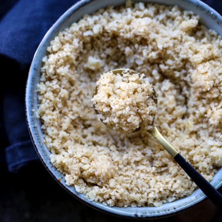 The Best Vegan Parmesan Cheese • Happy Kitchen