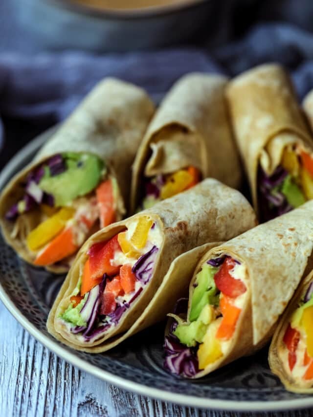 15 Best Vegan Wrap Recipes • Happy Kitchen