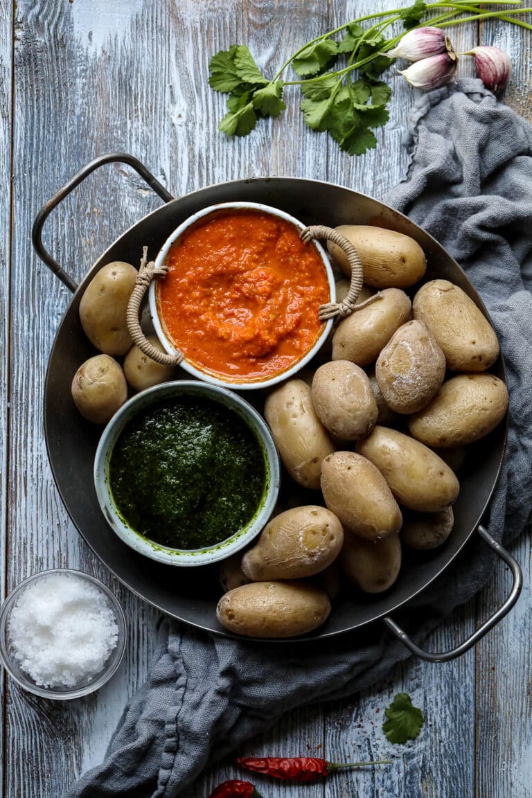 Papas Arrugadas Recipe (Canarian Wrinkled Potatoes) • Happy Kitchen