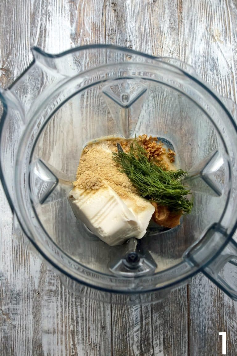 Vegan Blue Cheese Dressing • Happy Kitchen