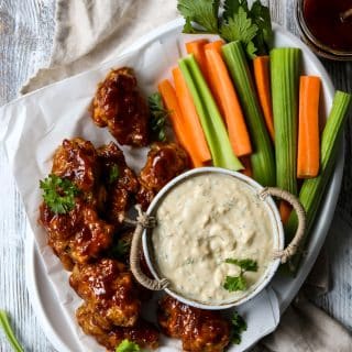 Vegan Buffalo Wings • Happy Kitchen