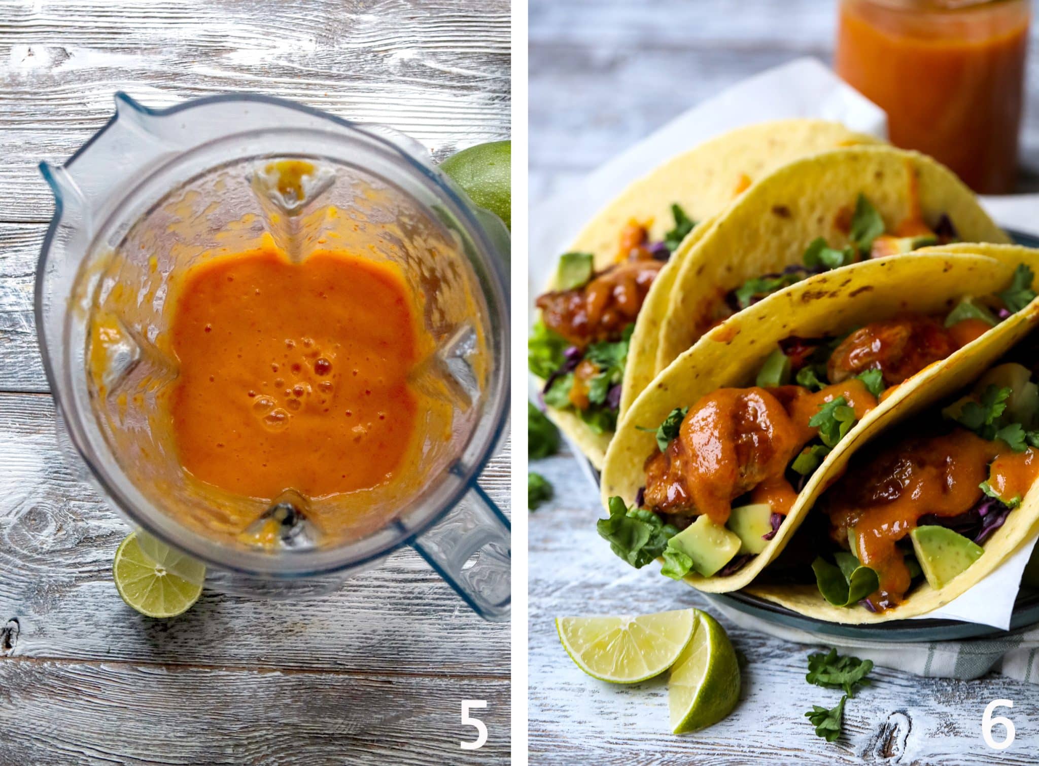 Vegan Buffalo Tacos • Happy Kitchen